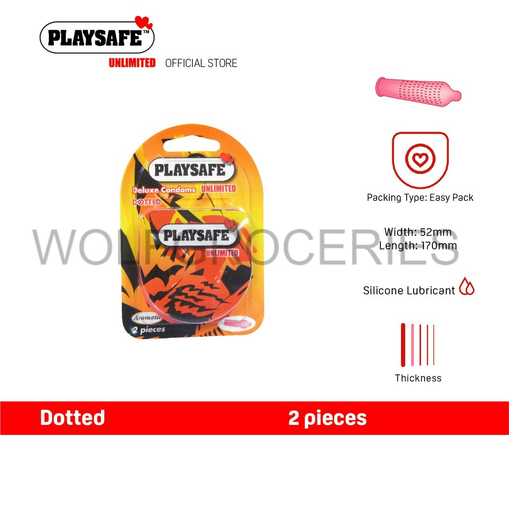 Playsafe Easy Pack Dotted (2 Pcs) | Shopee Malaysia