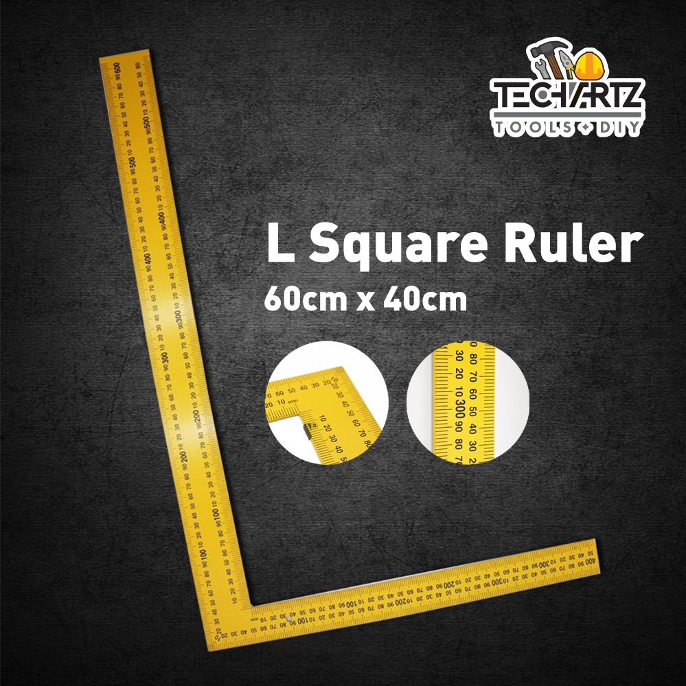 TECHART [Fast Delivery] High Quality L Square Ruler Tri-Square 90 ...