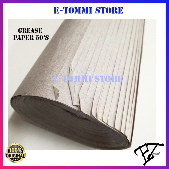 GREASE PAPER / KERTAS MINYAK (1 ROLL) 50'S | Shopee Malaysia