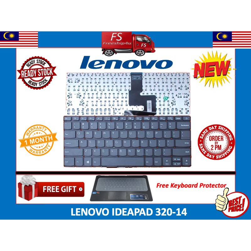 🆓FREE SHIPPING🆓🎁 Free Gift 🎁Lenovo Ideapad 320-14/320-14AST/320-14IAP ...