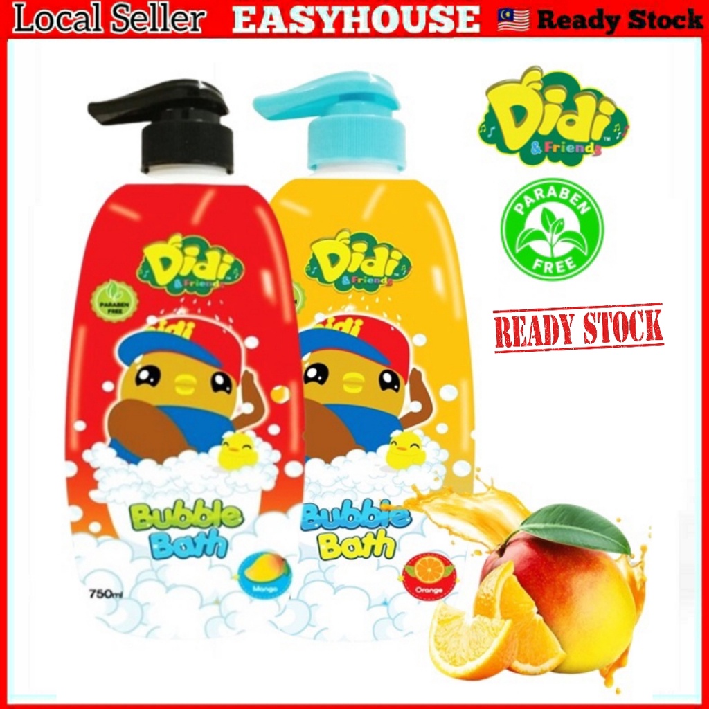 Original Didi & Friends Kids Hair & Body Wash Head to Toe, Mandian ...