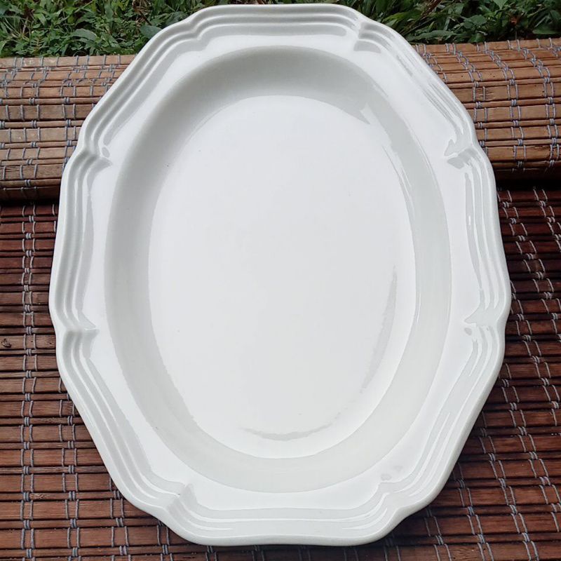 Pinggan Vintage lama Oval Mikasa French Countryside | Shopee Malaysia