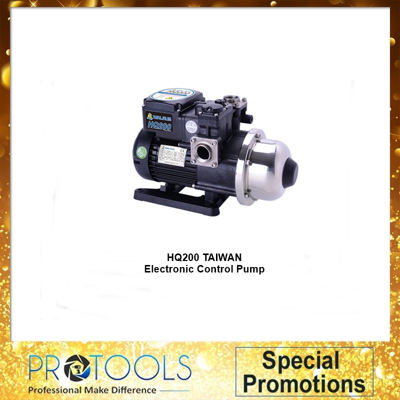 WALRUS HQ200 / HQ400 Electronic AUTO Control Pump TAIWAN PUMP - 3 year ...