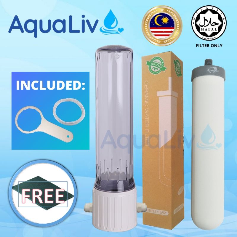 CTC3000 Transparent Water Filter Housing With Remington Standard JAKIM ...