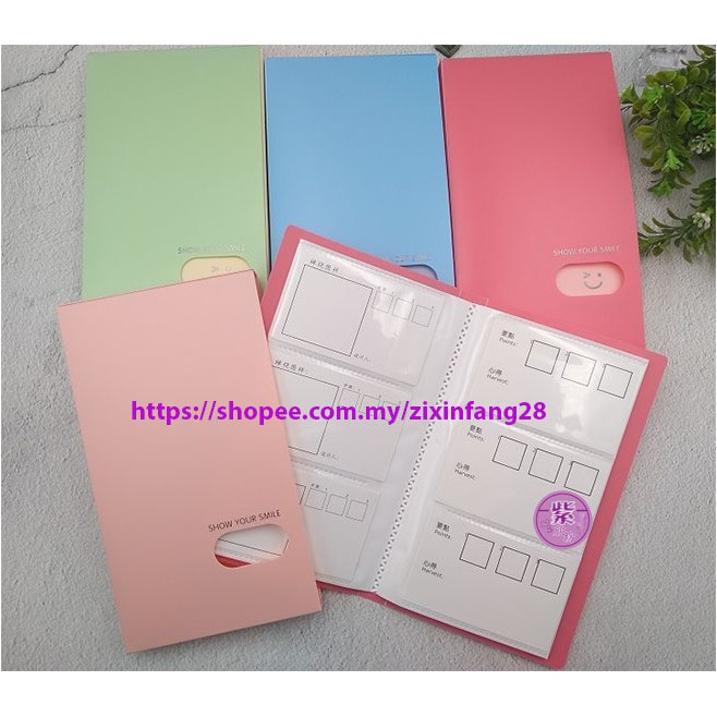 Zentangle Drawing Record Cards Storage Album - 6 Pockets Side Loading ...