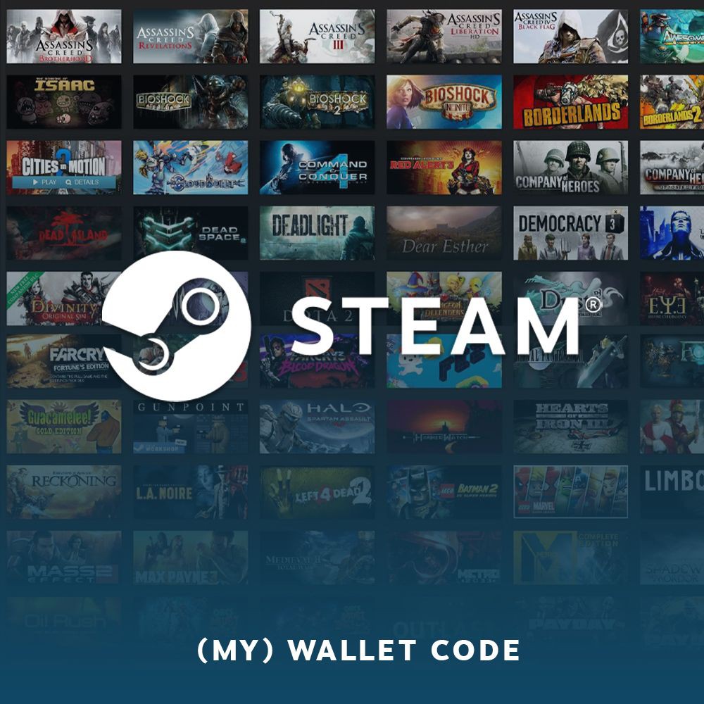 steam wallet my code rm5 rm10 rm50 | Shopee Malaysia