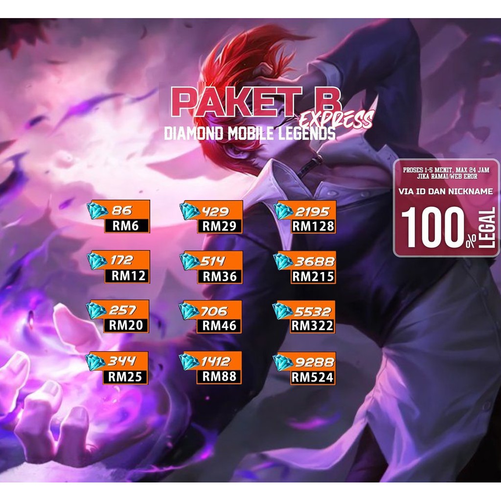 MLBB diamonds promo price | Shopee Malaysia