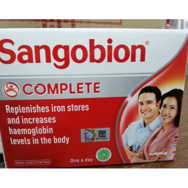 Sangobion Complete 28s (EXP:01/2024) | Shopee Malaysia