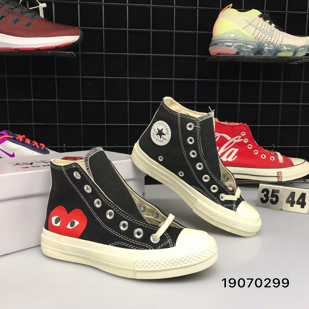 Rei Kawakubo CDG PLAY x Converse Converse 1970S Canvas Shoes Love Joint ...