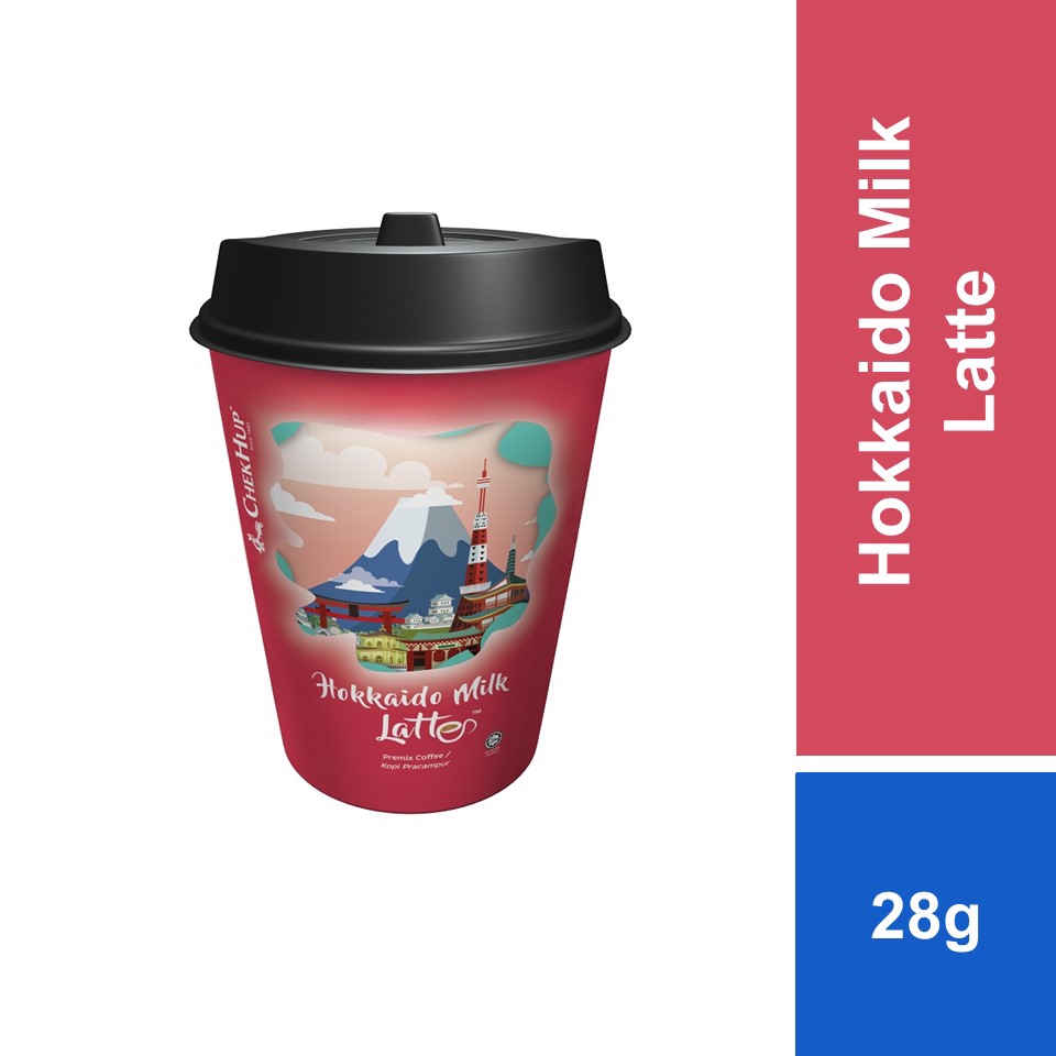 Chek Hup Hokkaido Milk Latte Cup 28g | Shopee Malaysia