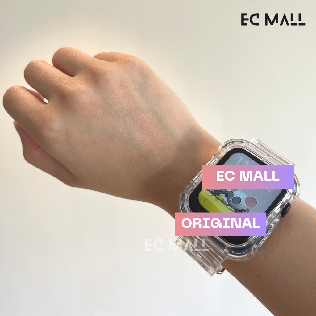 Jelly Watch Strap Transparent Clear Watch Strap for 42mm, 44mm, 45mm ...