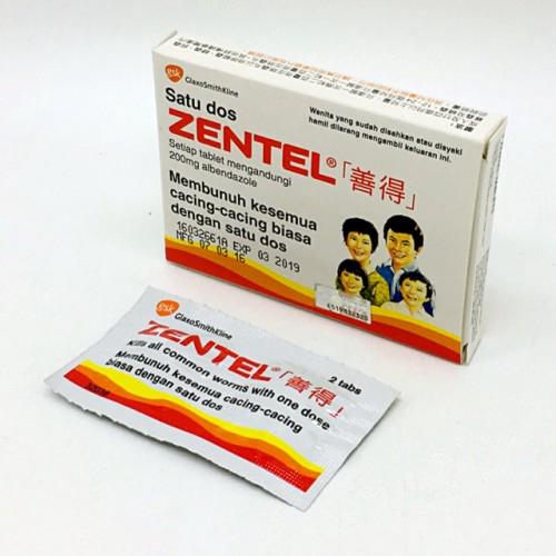 Zental Tabs (200mg x 2's) | Shopee Malaysia