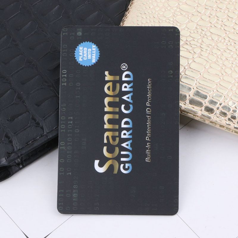 ♫♥᷉Credit Card Protector RFID Blocking NFC Signals Shield Secure♫♥ ...