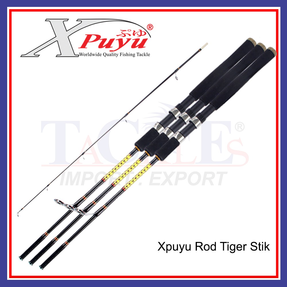 5'6ft -8'0ft Xpuyu Tiger Stik XTK Spinning Fishing Rod Freshwater Joran ...