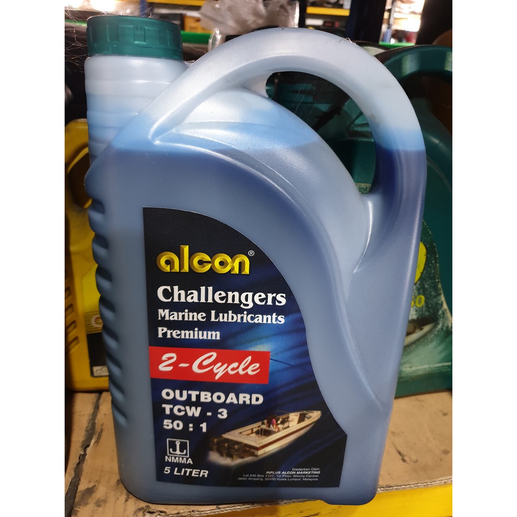 ALCON 2T TCW-3 OUTBOARD MARINE 5L PACK | Shopee Malaysia