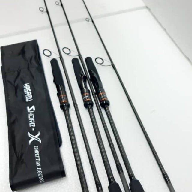 HASAMU SHORE-X JIGGING SPINNING ROD* | Shopee Malaysia