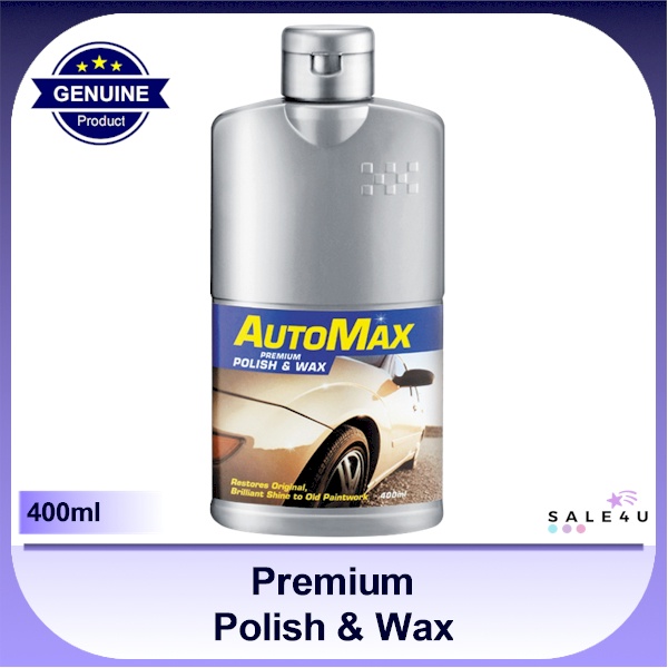AutoMax Premium Polish & Wax 400ml (COSWAY) | Shopee Malaysia