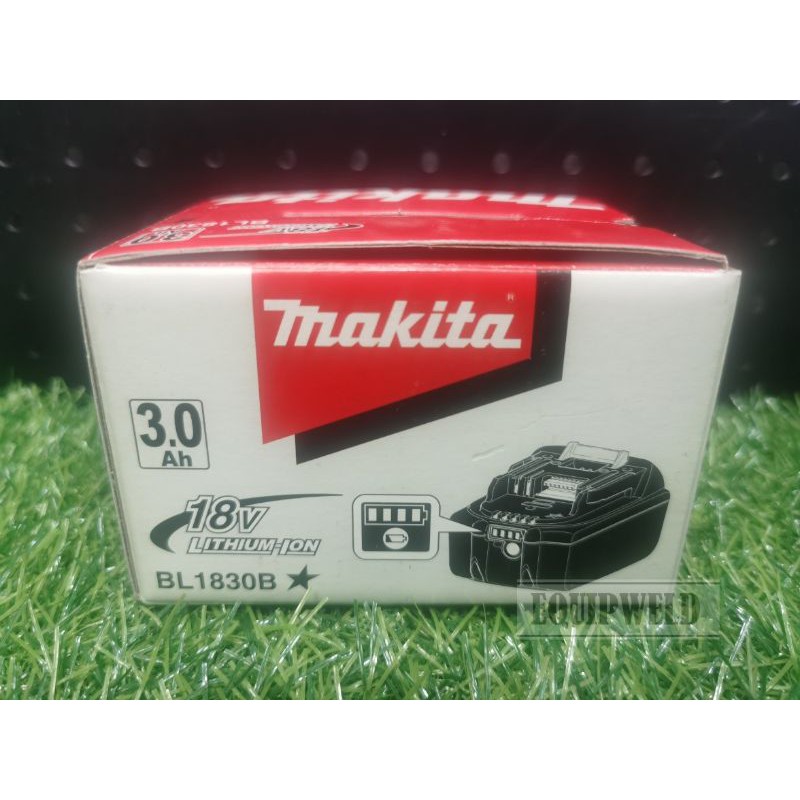 MAKITA 18V BL1830B 18V X 3.0AH LITHIUM-ION BATTERY PACK (ORIGINAL ...