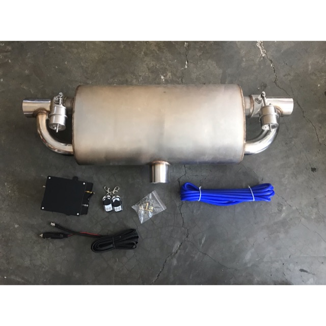 EXHAUST BOX MUFFLER VALVETRONIC EXHAUST VALVE WITH REMOTE CONTROL ...