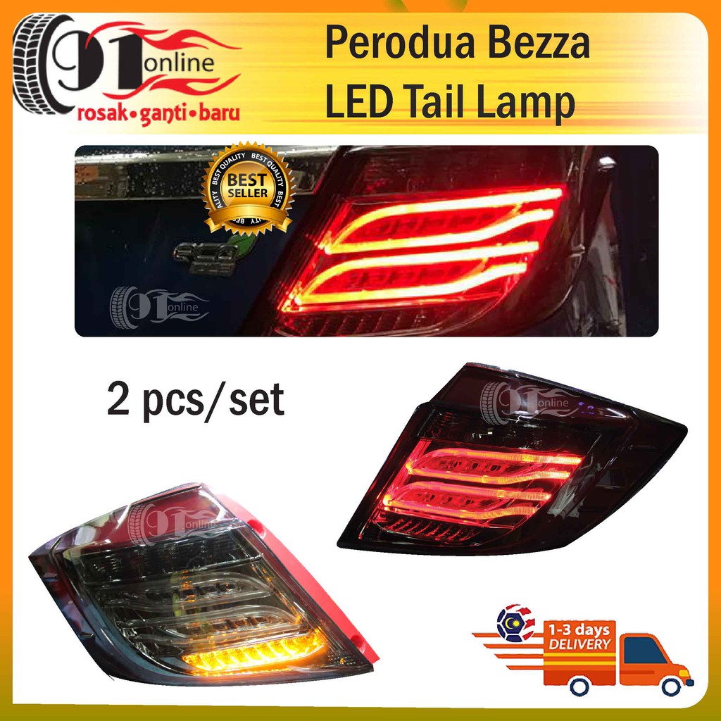 PERODUA BEZZA LED LIGHT BAR TAIL LAMP | Shopee Malaysia