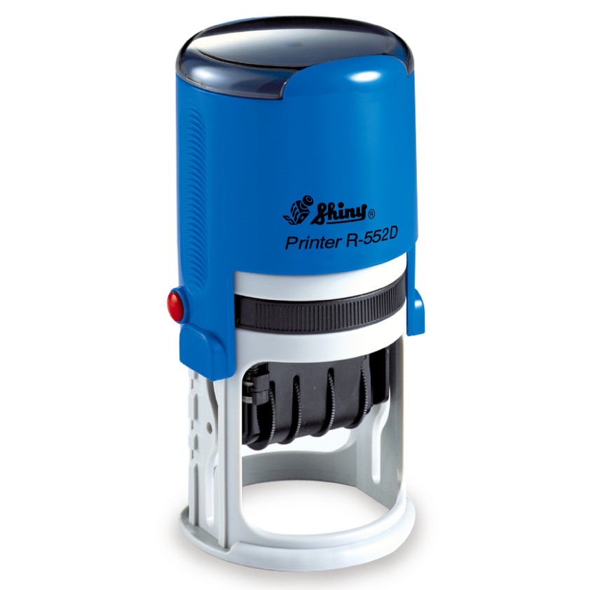 Round Dater Rubber Stamp optional date Shiny R532 R542 R552 R-532D R-542D R-552D | Shopee Malaysia