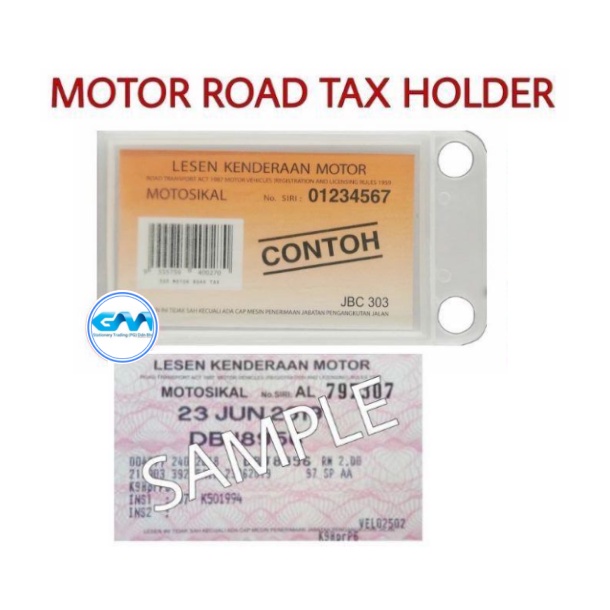 Sticker L Lesen P Lesen Ukuran JPJ (2 Pcs/Pkt) Motorbike Kereta Car ...