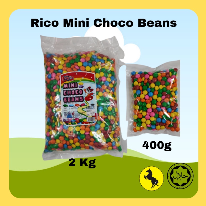 Rico Mini Choco Beans 400g-2kg | Shopee Malaysia