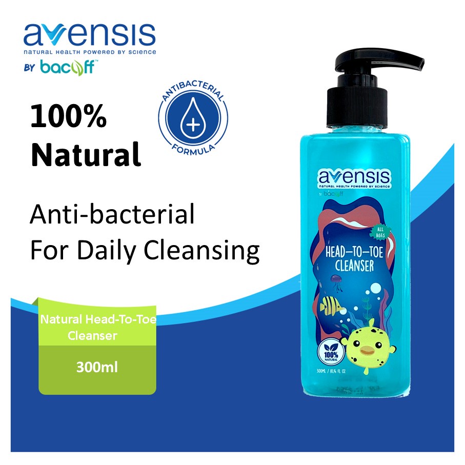 Bacoff Avensis Natural Kids & Children Head-to-toe cleanser (300ml ...