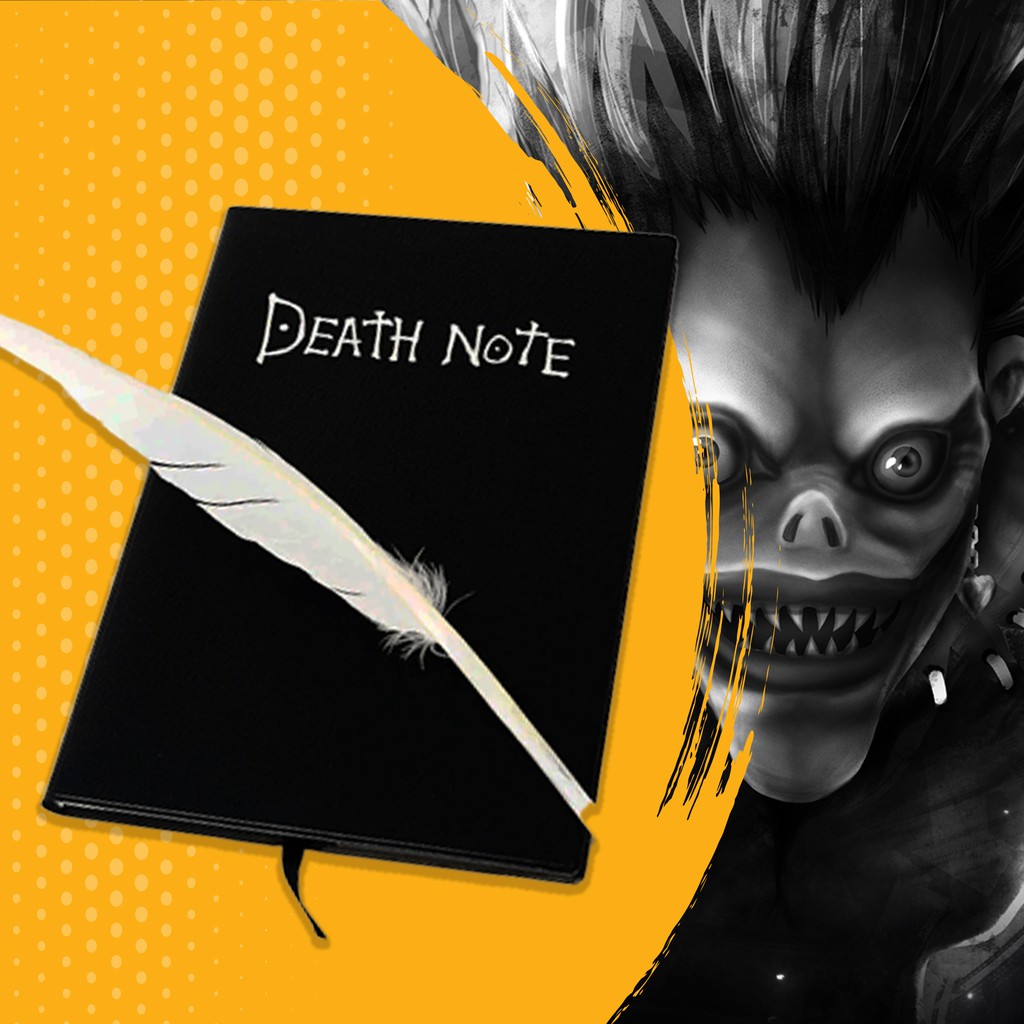 Anime Death Note Cosplay Notebook with Feather Pen | Shopee Malaysia