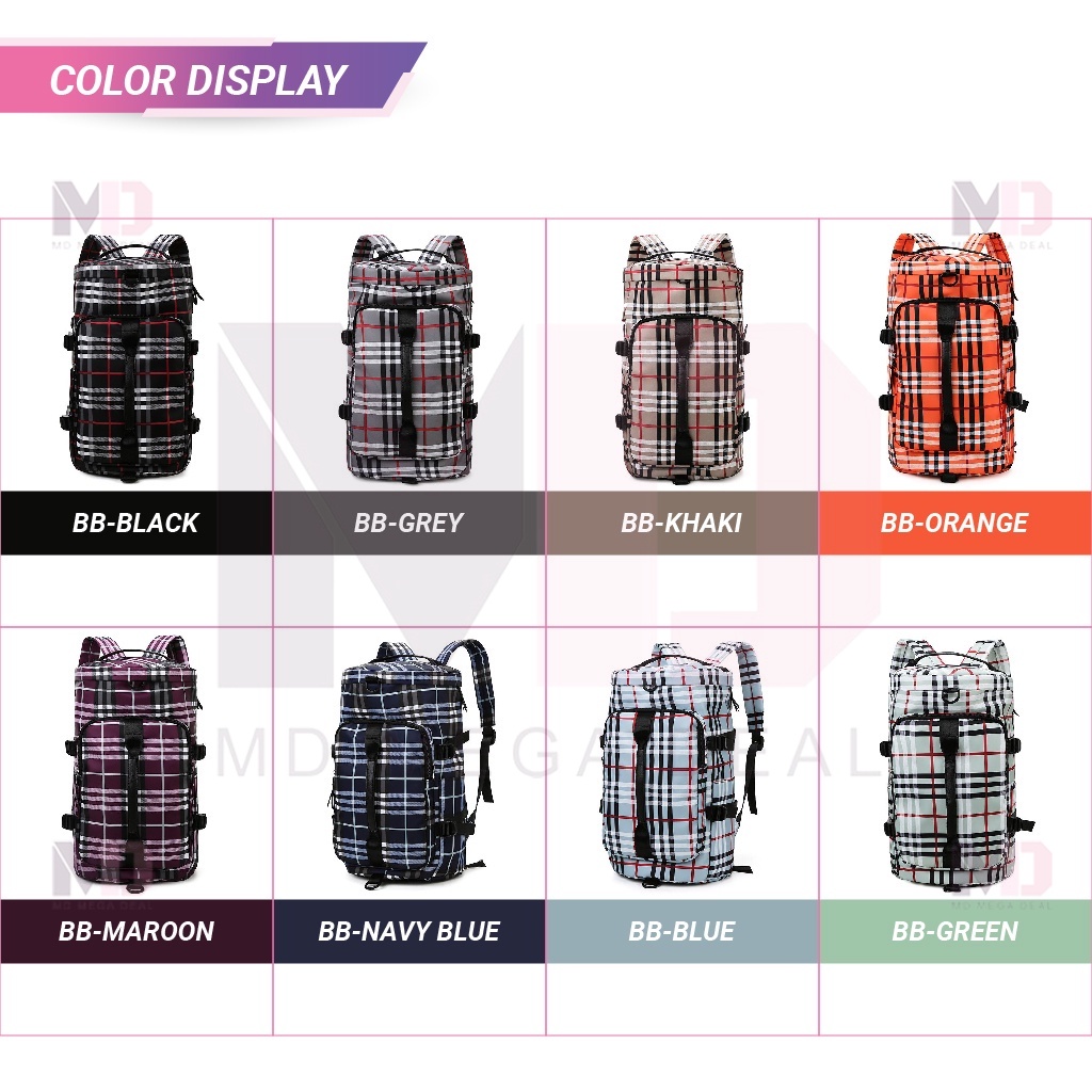 《Mega Deal》 3 Ways Multifunctional Bag Large Travel Bag Unisex Backpack ...