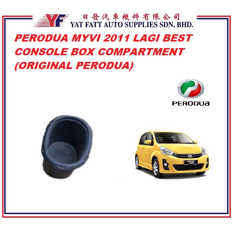 PERODUA MYVI 2011 LAGI BEST CONSOLE BOX COMPARTMENT (ORIGINAL PERODUA ...