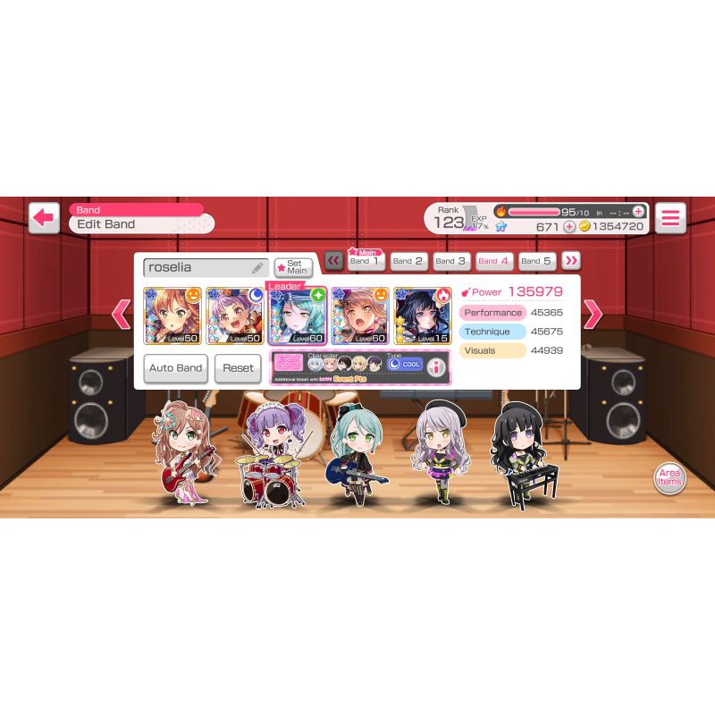 bang dream!girl band party game account. | Shopee Malaysia