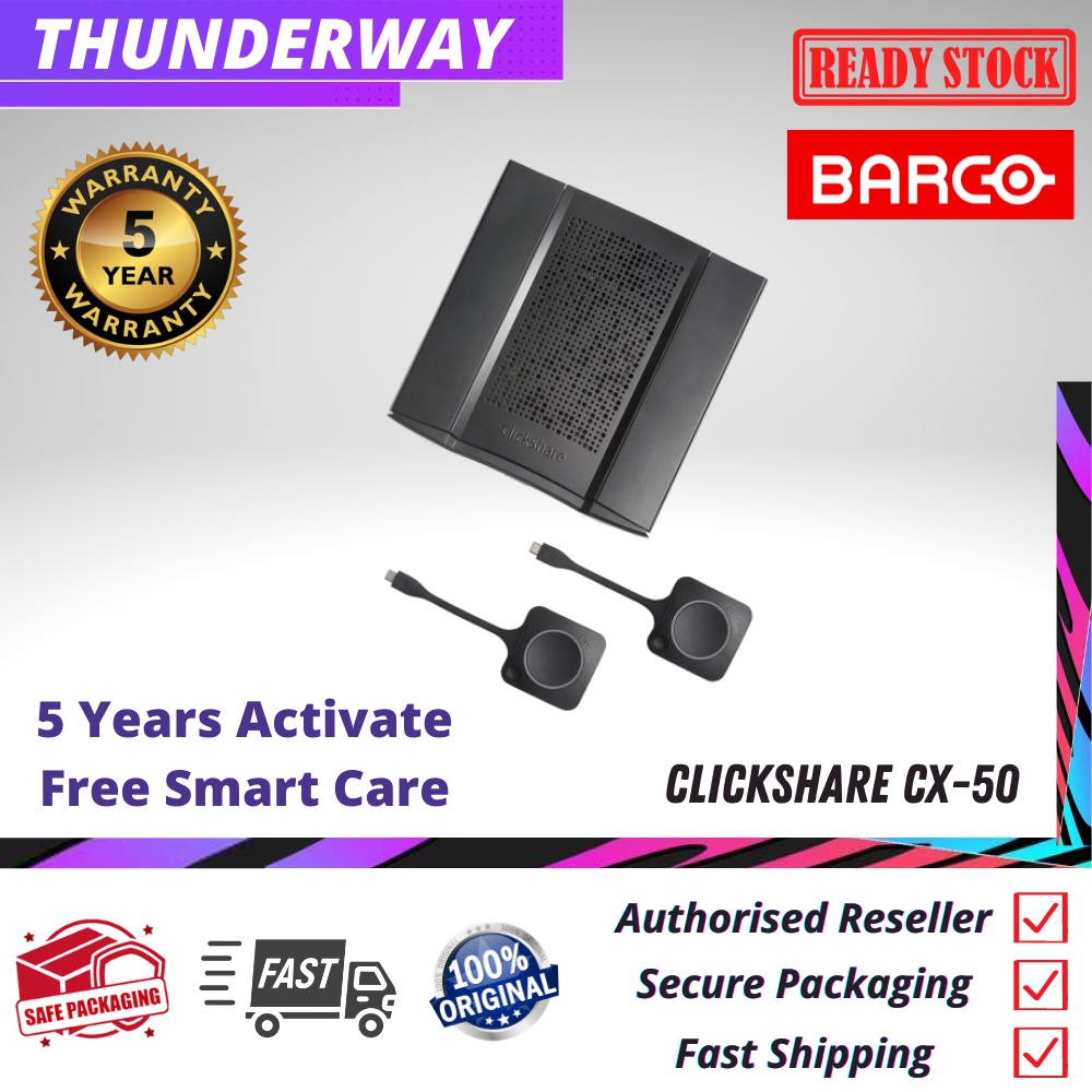 BARCO ClickShare CX-50 Wireless Conferencing System | Shopee Malaysia