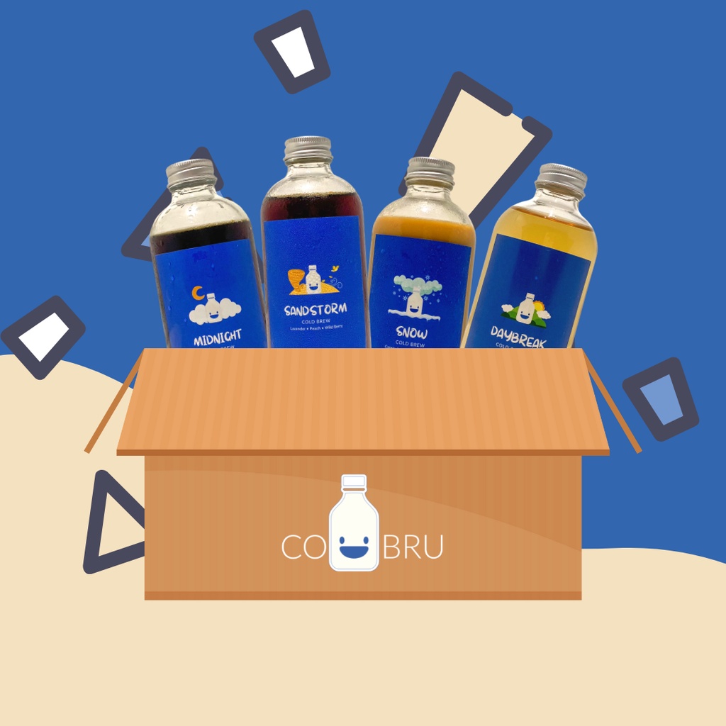 COBRU Cold Brew Coffee / Tea Series - Ready-to-drink - Freshly Brewed ...