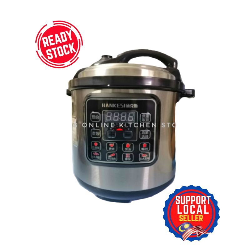 Pressure Cooker Electric Automatic 6L | Shopee Malaysia