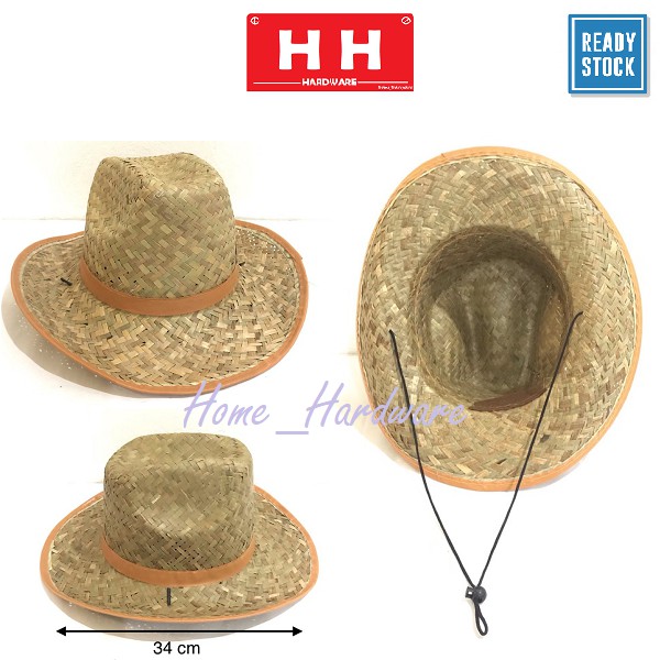 Topi Cowboy ; Farmer Hat ; Topi Kebun ; Topi Petani 劳工帽 ~Haha Home ...