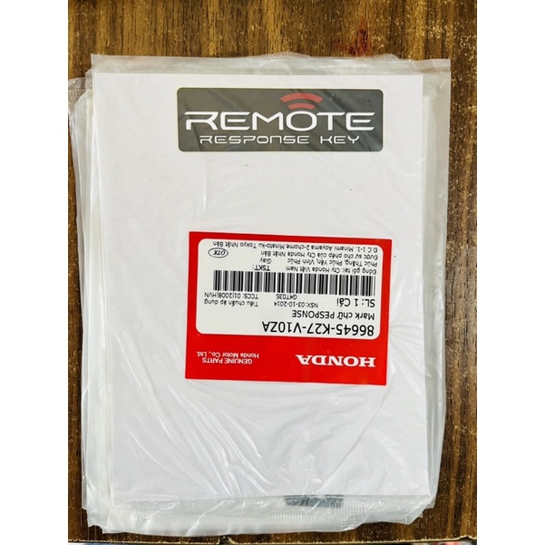 Genuine Honda Air Blade Remote Stamp Smart Key Stamp | Shopee Malaysia