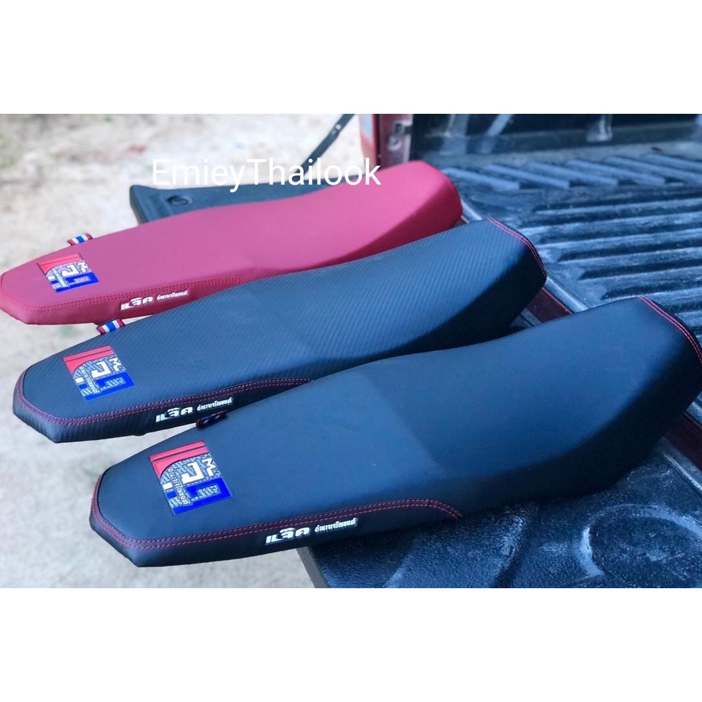 🔥YAMAHA Y15ZR/Y15 SEAT RACING CARBON/MERAH/NIPIS THAILAND 🔥THAILOOK ...