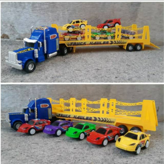 Transport Hauler Truck Toy Set - Educational Children's Car Load ...