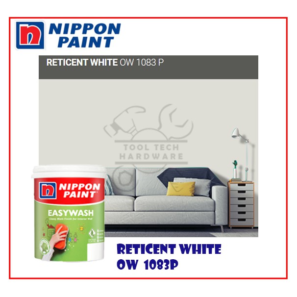 Nippon Paint 18L Vinilex Easy Wash Interior Paint -Off White Colour ...