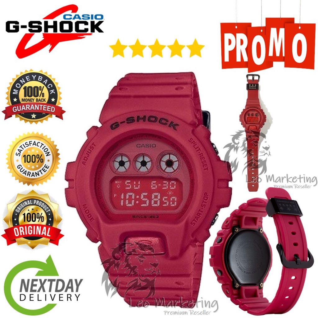 Leo Marketing [Japan Made] GSh0ck Dw6900 Red out 35th Anniversary ...