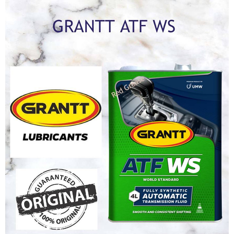 GRANTT ATF WS FULLY SYNTHETIC TRANSMISSION OIL | Shopee Malaysia