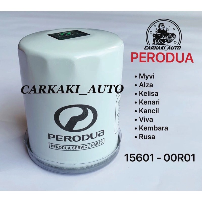 PERODUA OIL FILTER MYVI/ ALZA/ KANCIL/ KELISA/ KENARI/ VIVA/ KEMBARA ...