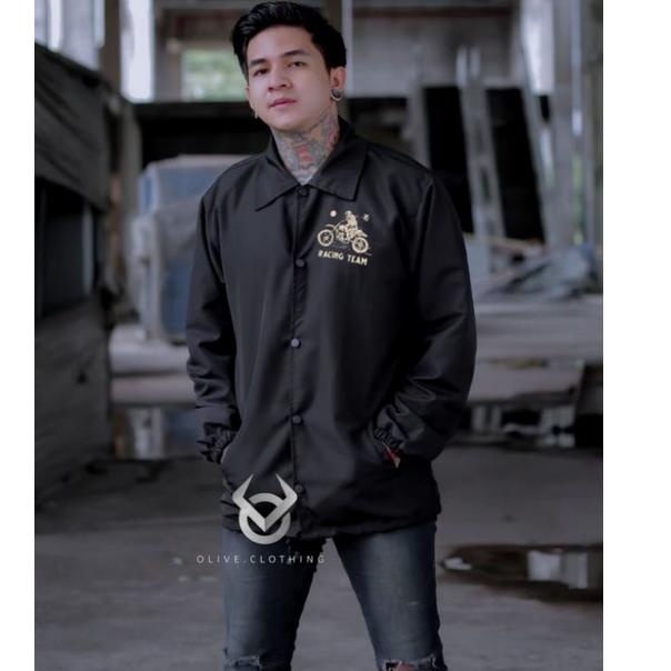 HITAM PRIA . Coach erigo Jacket Male Black Dragon japan | Shopee Malaysia