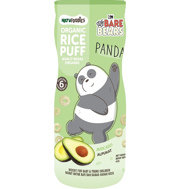 [Halal] Natufoodies Rice Puffs 60g / Organic Rice Puffs 42g / Christmas ...