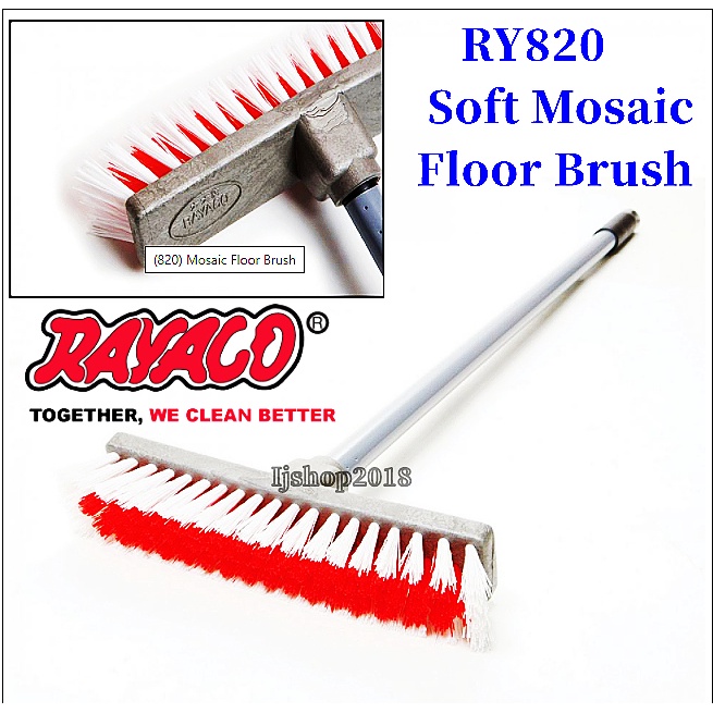 Rayaco Mosaic Floor Brush (Ry820) / Penyapu Cuci Lantai Berus Lantai ...