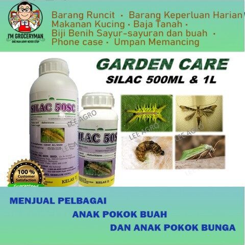 500ML & 1L Silac 50sc Ubat Serangga Matikan Insect Killer Kutu Trips ...