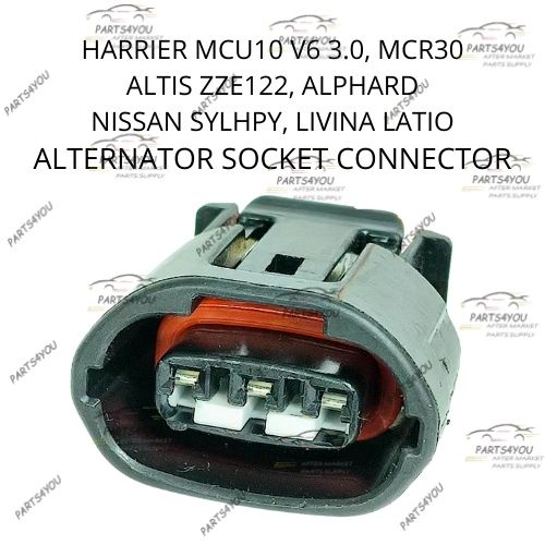 3PIN TOYOTA HARRIER MCU10 3.0 V6, ESTIMA MCR30, ALTIS, LIVINA, LATIO ...