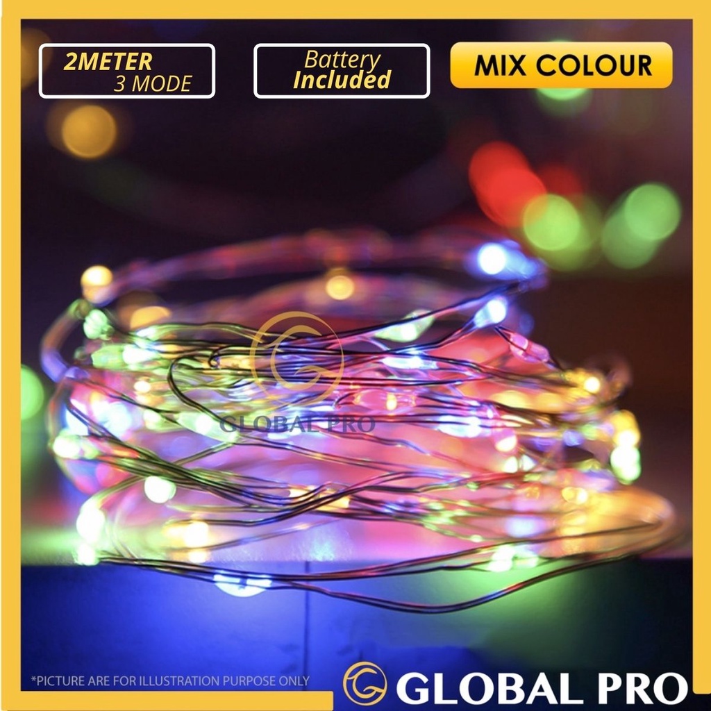 [BATTERY INCLUDED] Gift Light String LED Fairy Light Copper Wire Raya ...