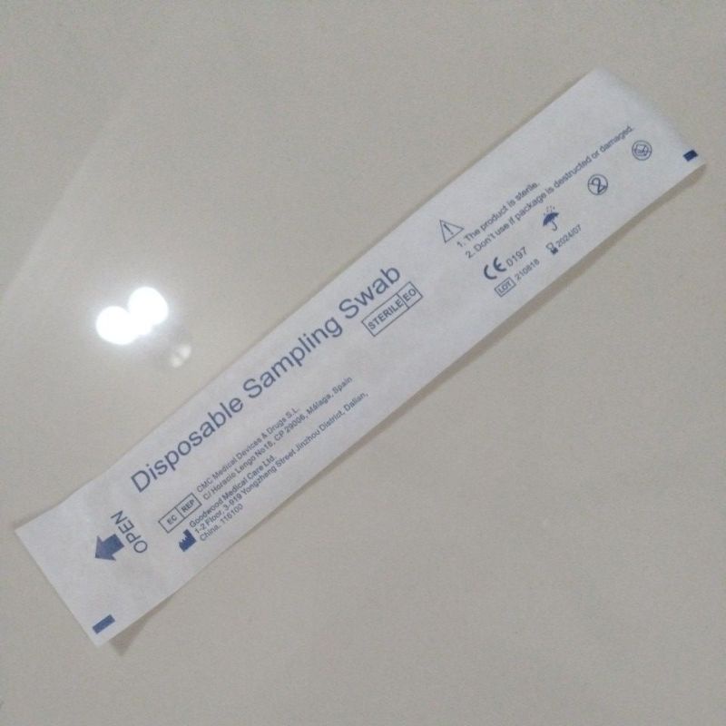 Disposable sampling swab sterile/ specimen collecting swab | Shopee ...